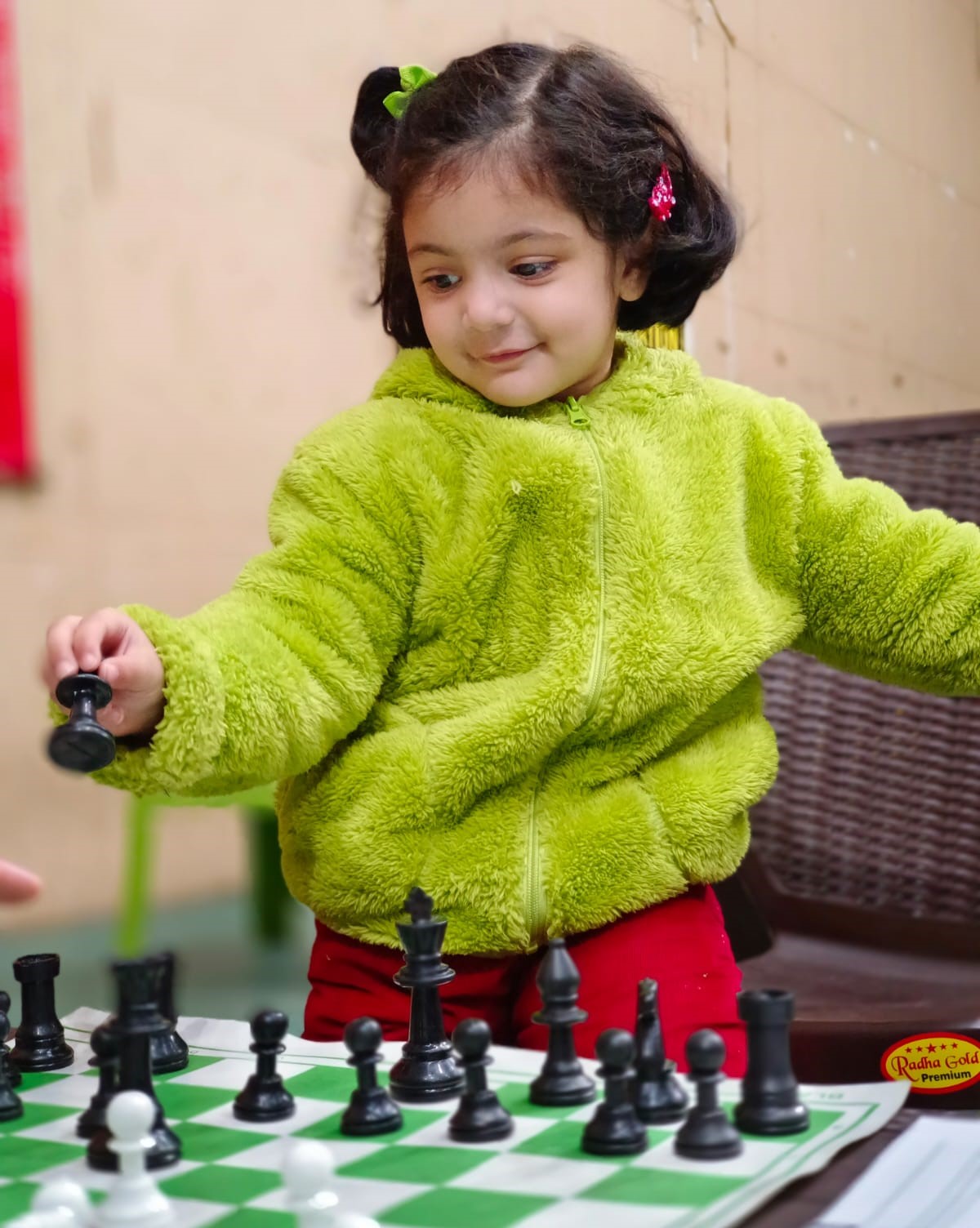 Hoor Fatima shines as a rising star in Chess